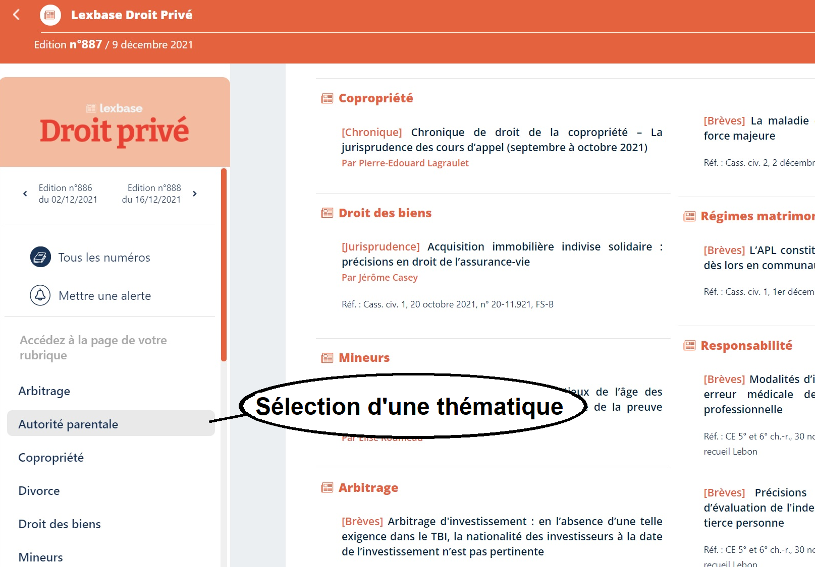 Les revues juridiques – Lexbase