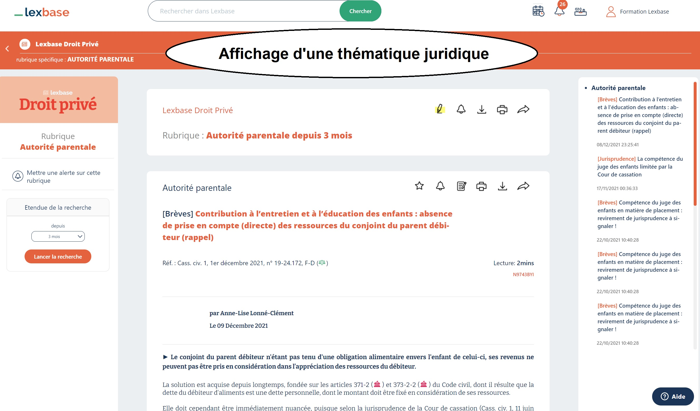 Les revues juridiques – Lexbase
