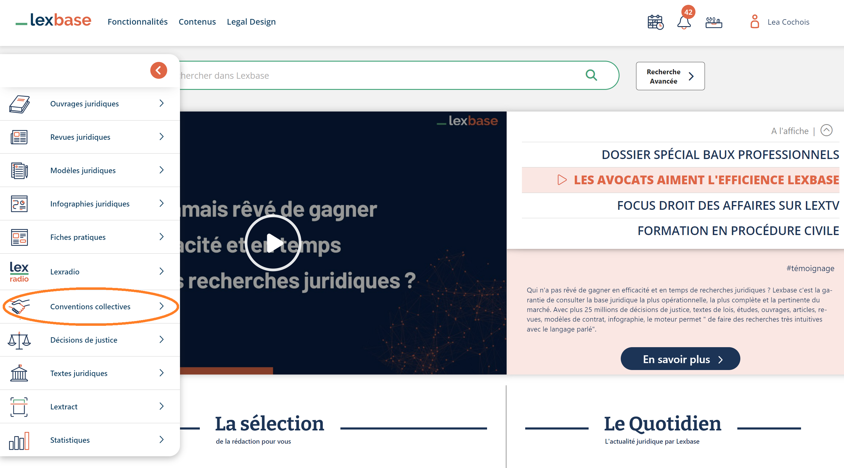 Les conventions collectives – Lexbase